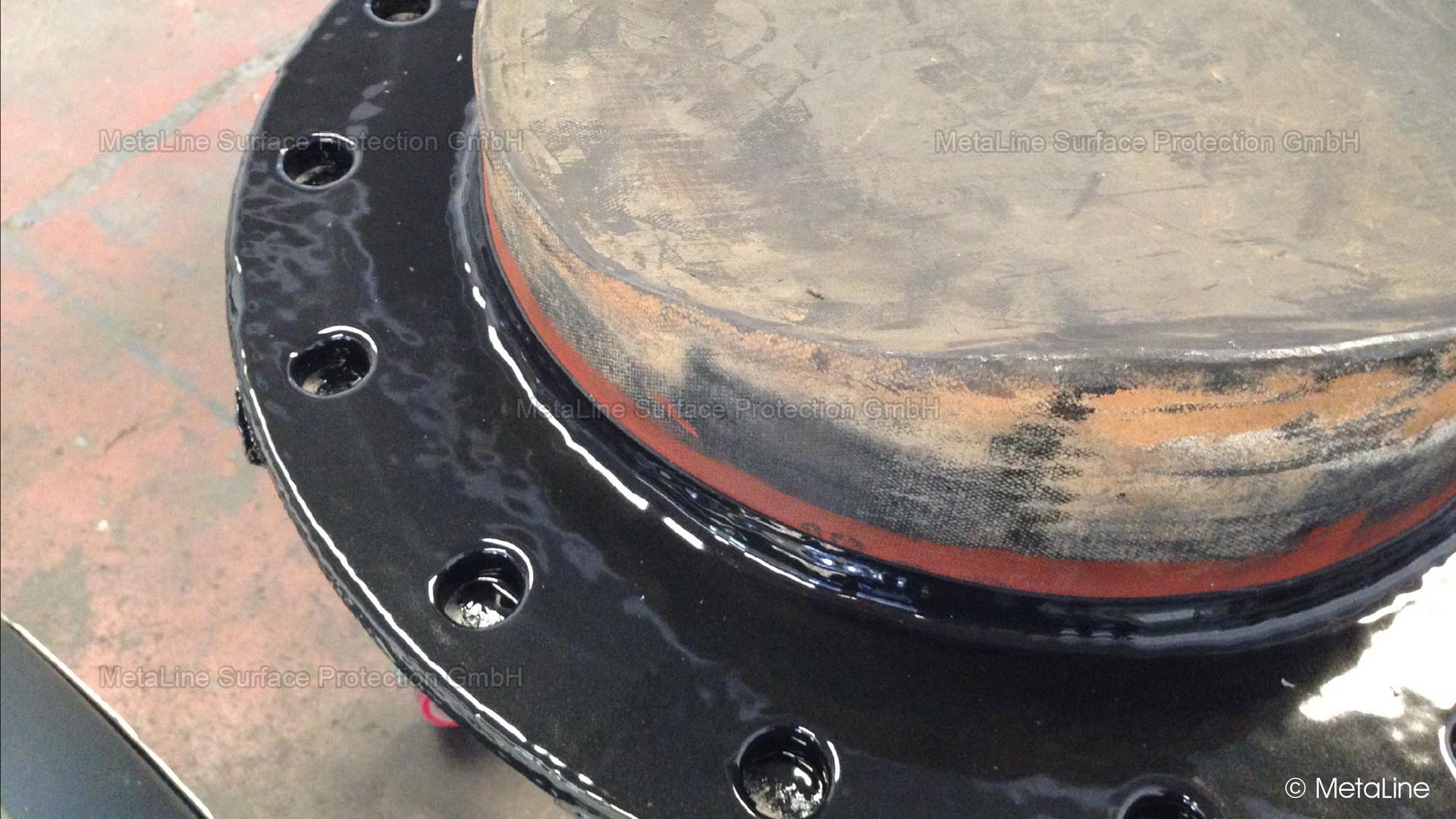 MetaLine - changing surfaces | elastomeric coatings to protect flanges