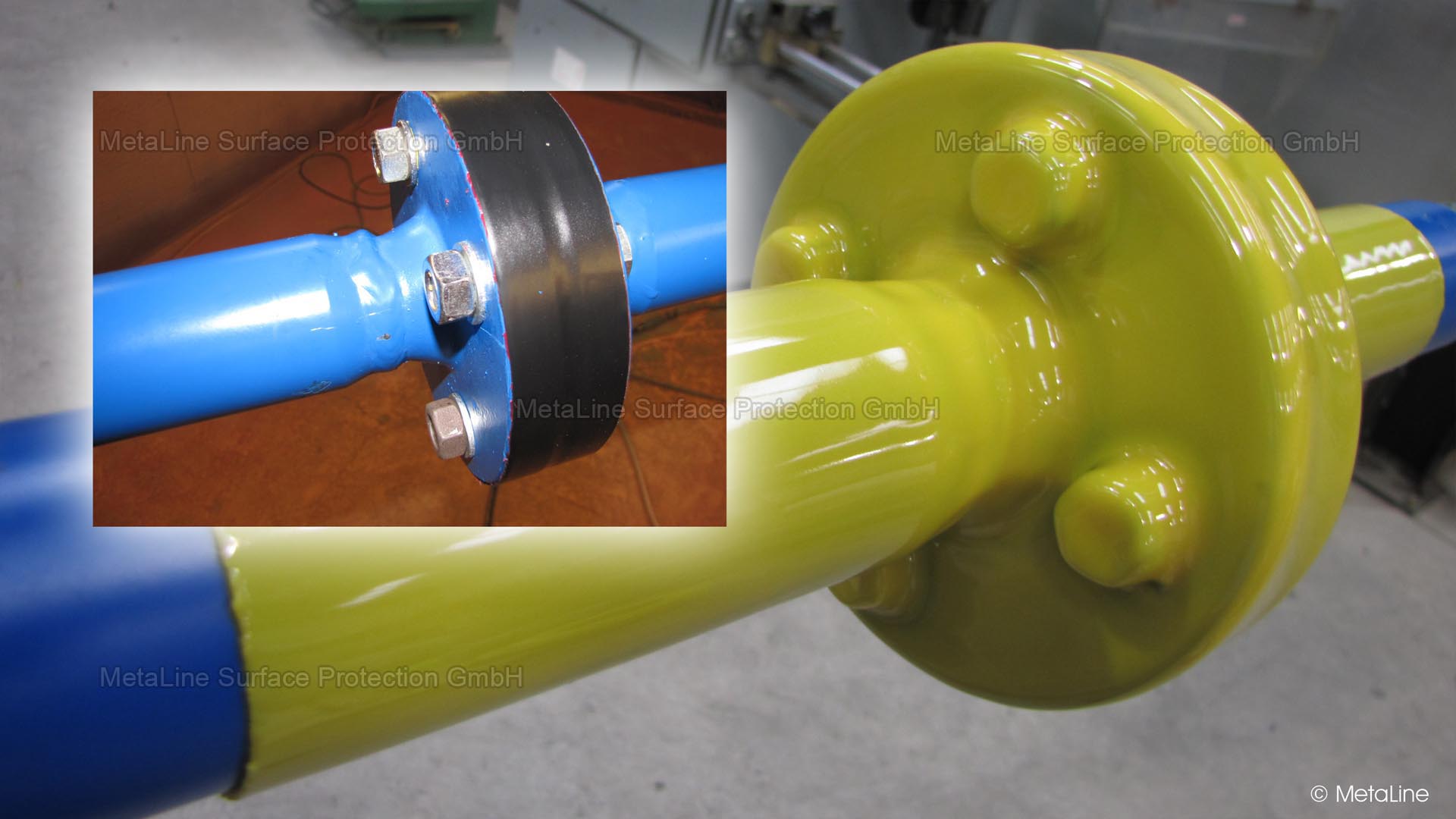 MetaLine - changing surfaces | elastomeric coatings to protect flanges
