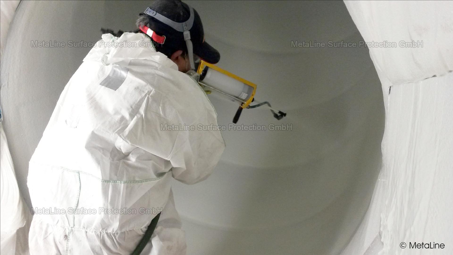 MetaLine - changing surfaces | abrasion resistant inside linings for pipes