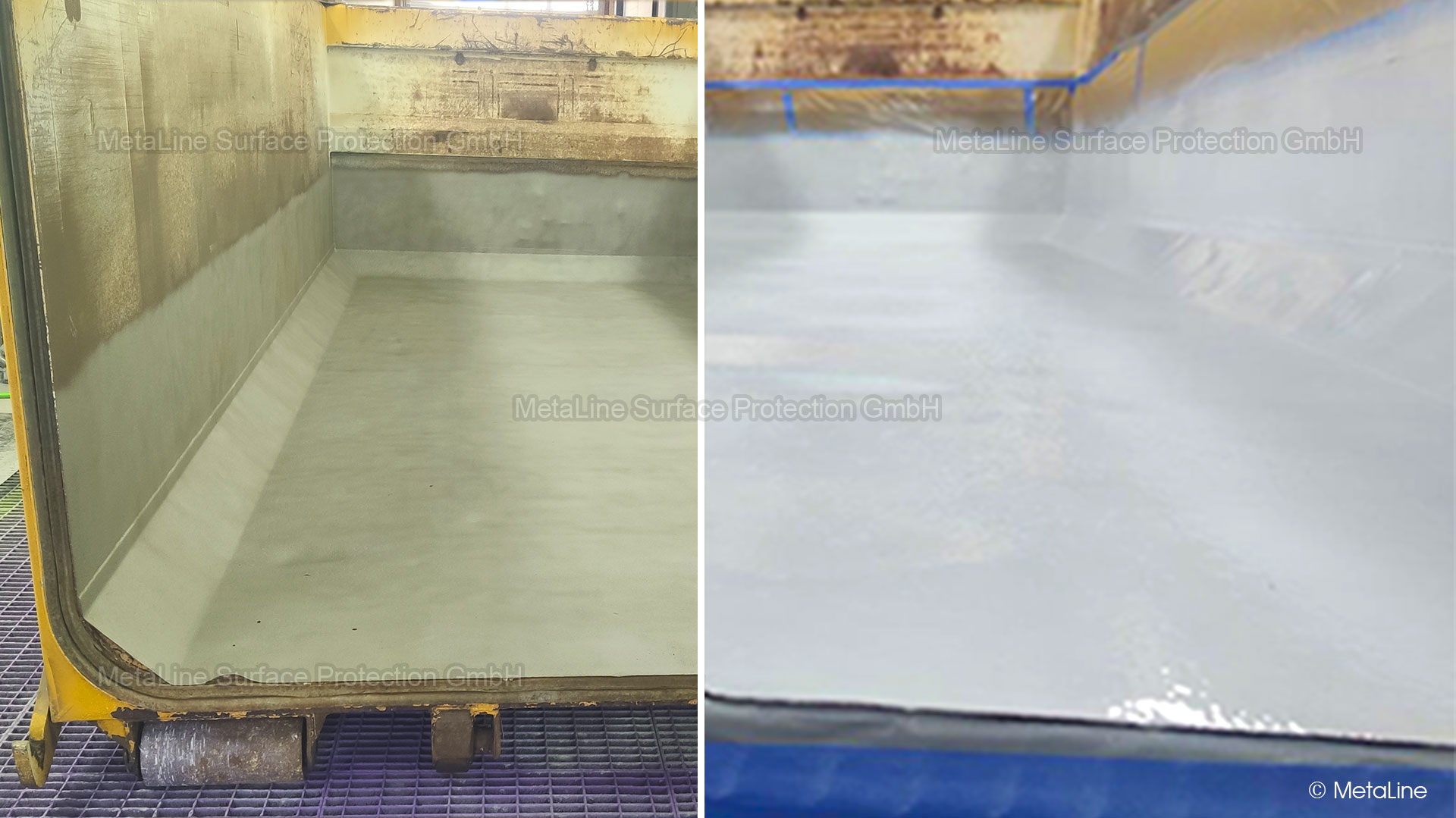 protective coatings for dumpsters & containers