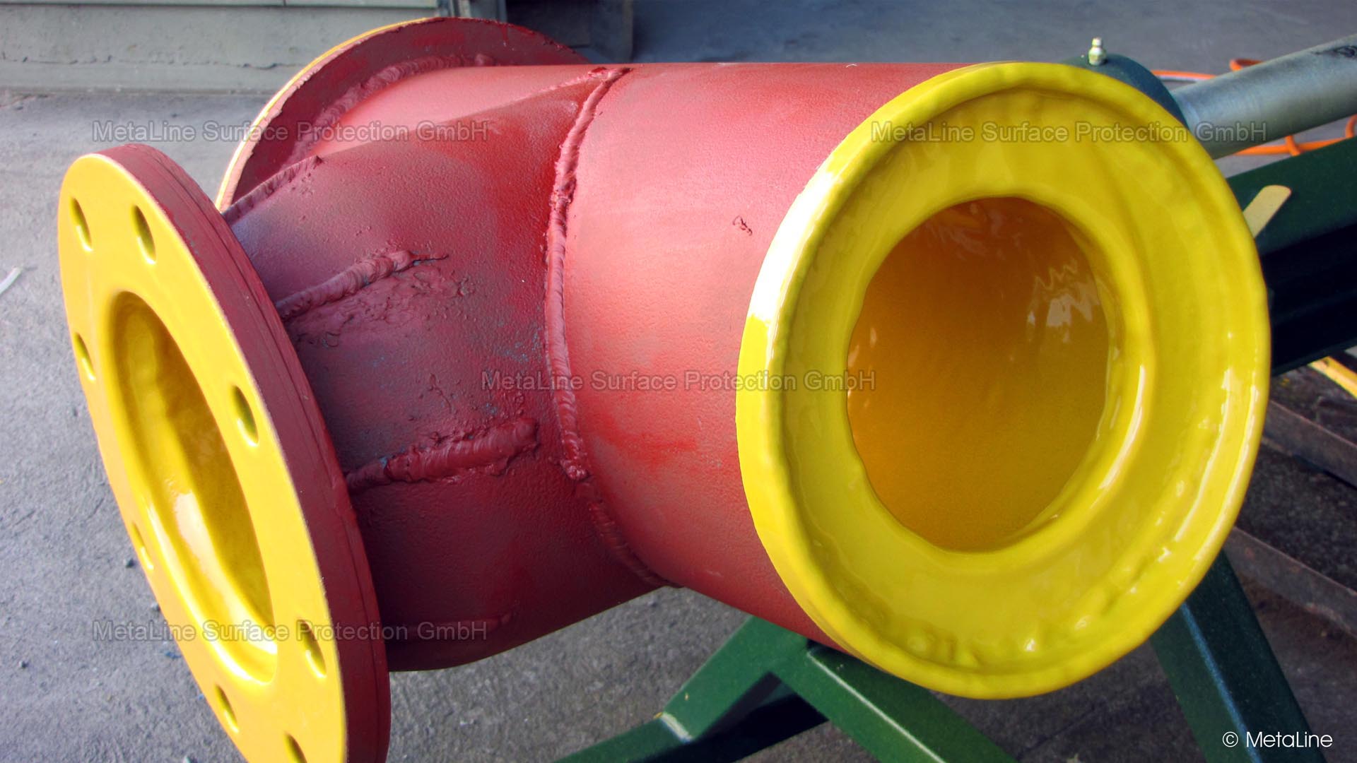 abrasion resistant inside linings for pipes